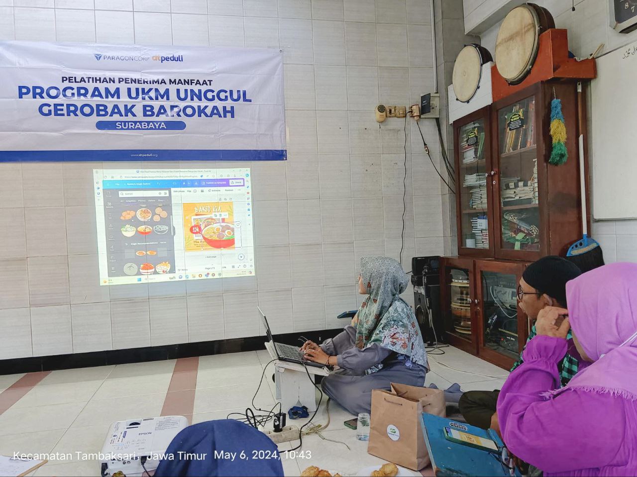 Bantu UMKM Tingkatkan Penjualan Usaha, DT Peduli Surabaya Berikan Pelatihan Media Promosi dengan ...