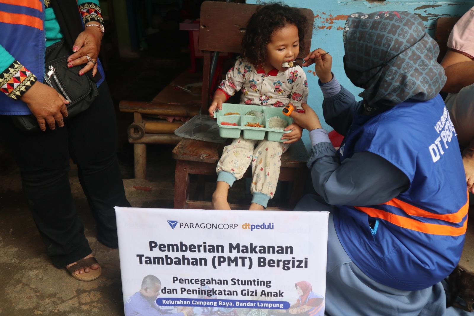 Cegah Stunting dan Tingkatkan Gizi Anak, Paragon dan DT Peduli Lampung ...